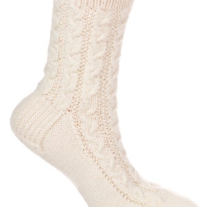 PATTERN ONLY Braided Cable Socks - Etsy