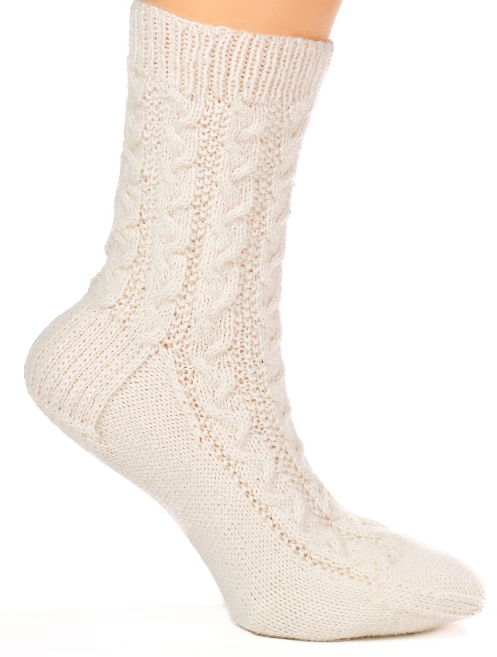 PATTERN ONLY Braided Cable Socks - Etsy