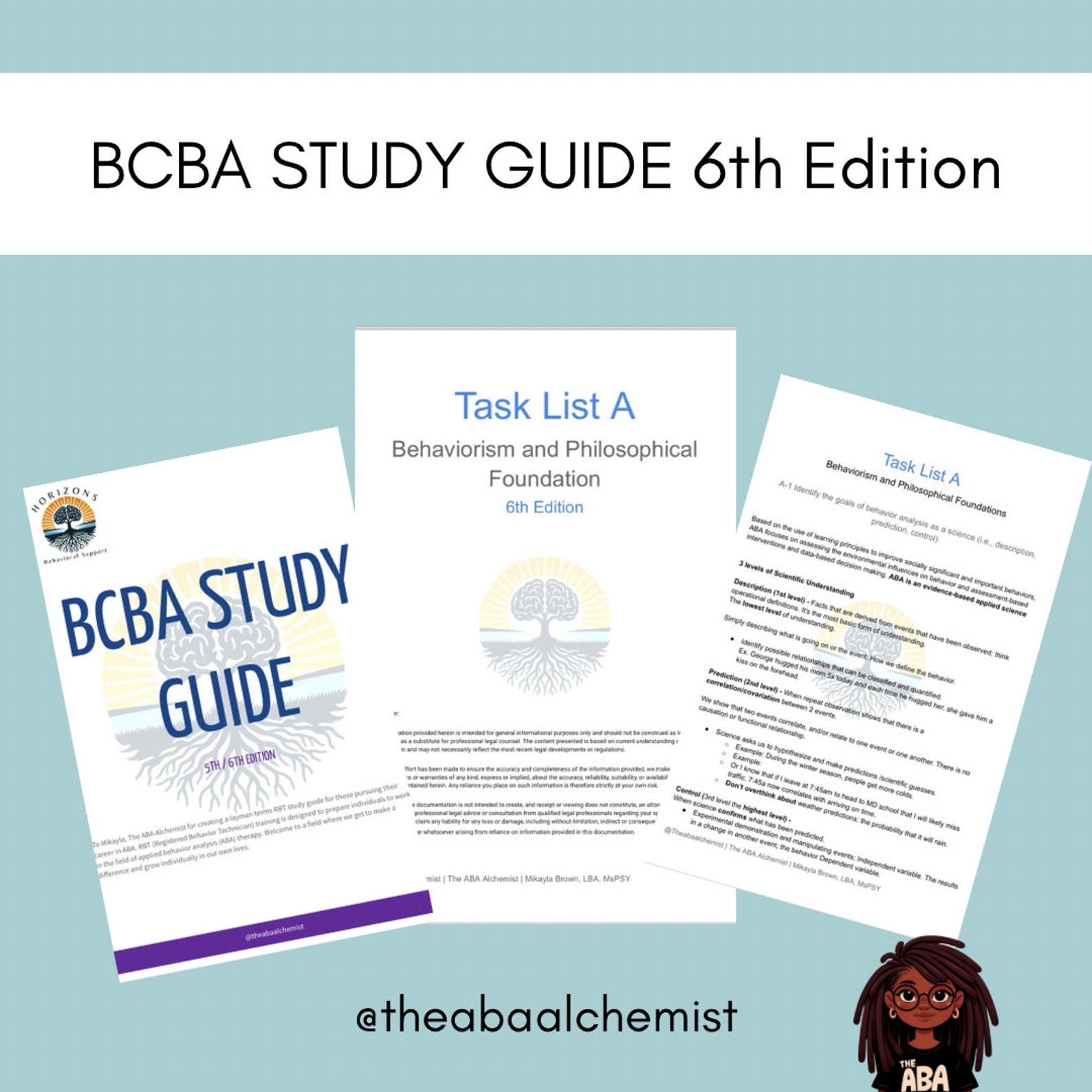 NEW! BCBA 6th Edition Task List A Study Guide - Etsy