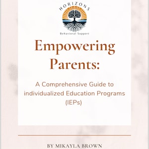 Empowering Parents Ultimate IEP Guide 2024 - Etsy