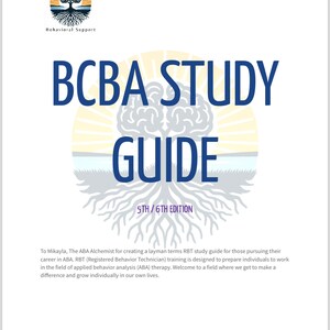 NEW! BCBA 6th Edition Task List A Study Guide - Etsy