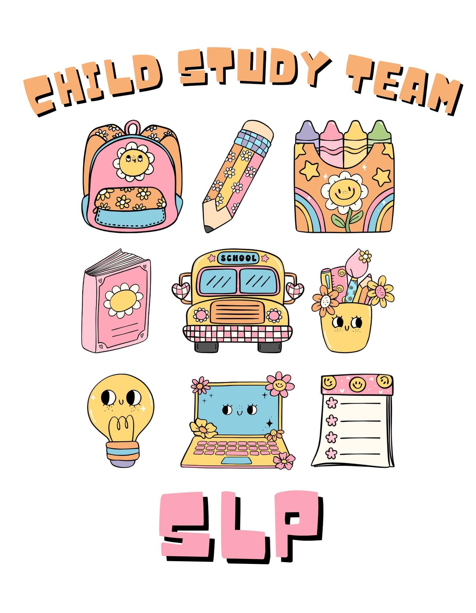 Child Study Team PNG - Etsy