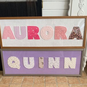 Baby Clothes Keepsake - Custom Framed Baby Name - Etsy