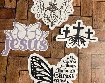 Jesus Stickers - Etsy