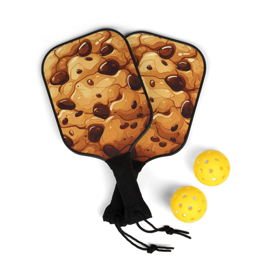 Chocolate Chip Cookie Pickleball Kit - Etsy