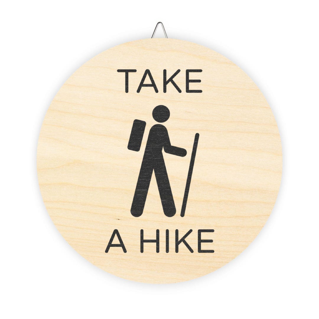 Take A Hike Wood Sign - Etsy