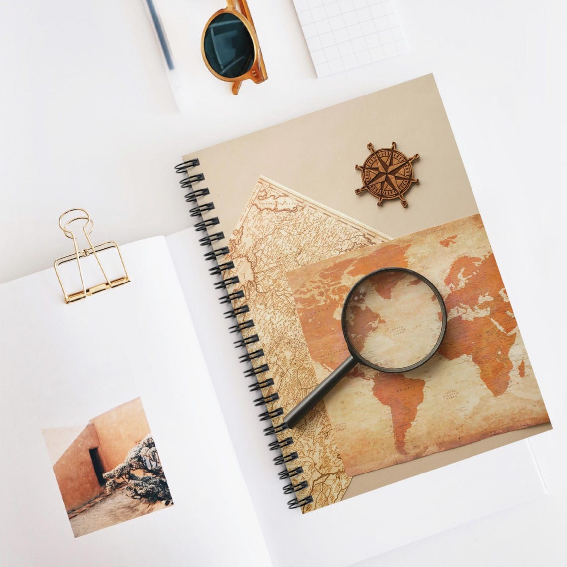 Explore Travel Adventure - Spiral Notebook - Ruled Line - Journal ...