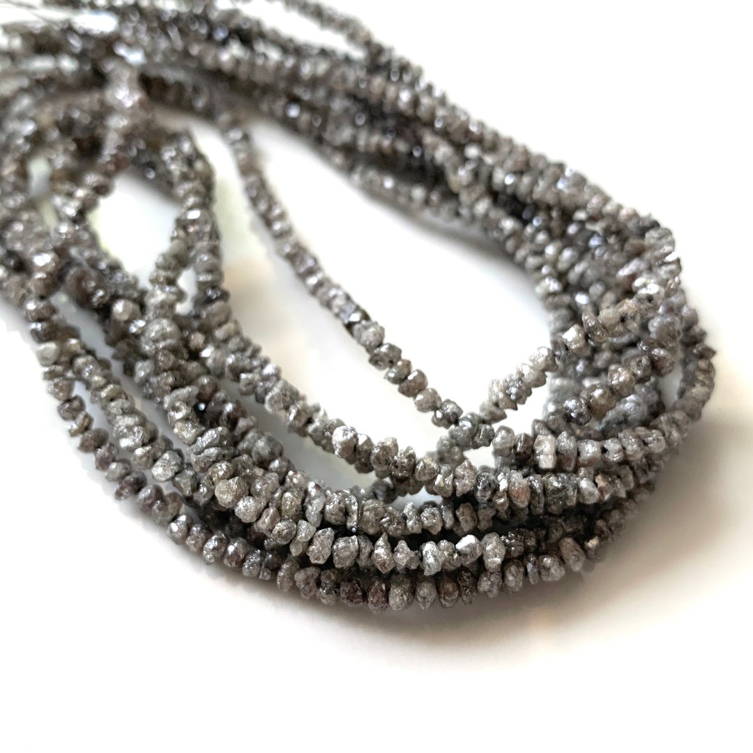 Raw Gray Diamond Chips - Etsy