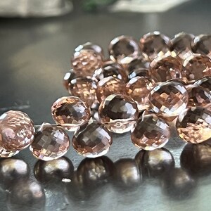 Gorgeous Peach Colored Hydro Quartz Onions - Etsy