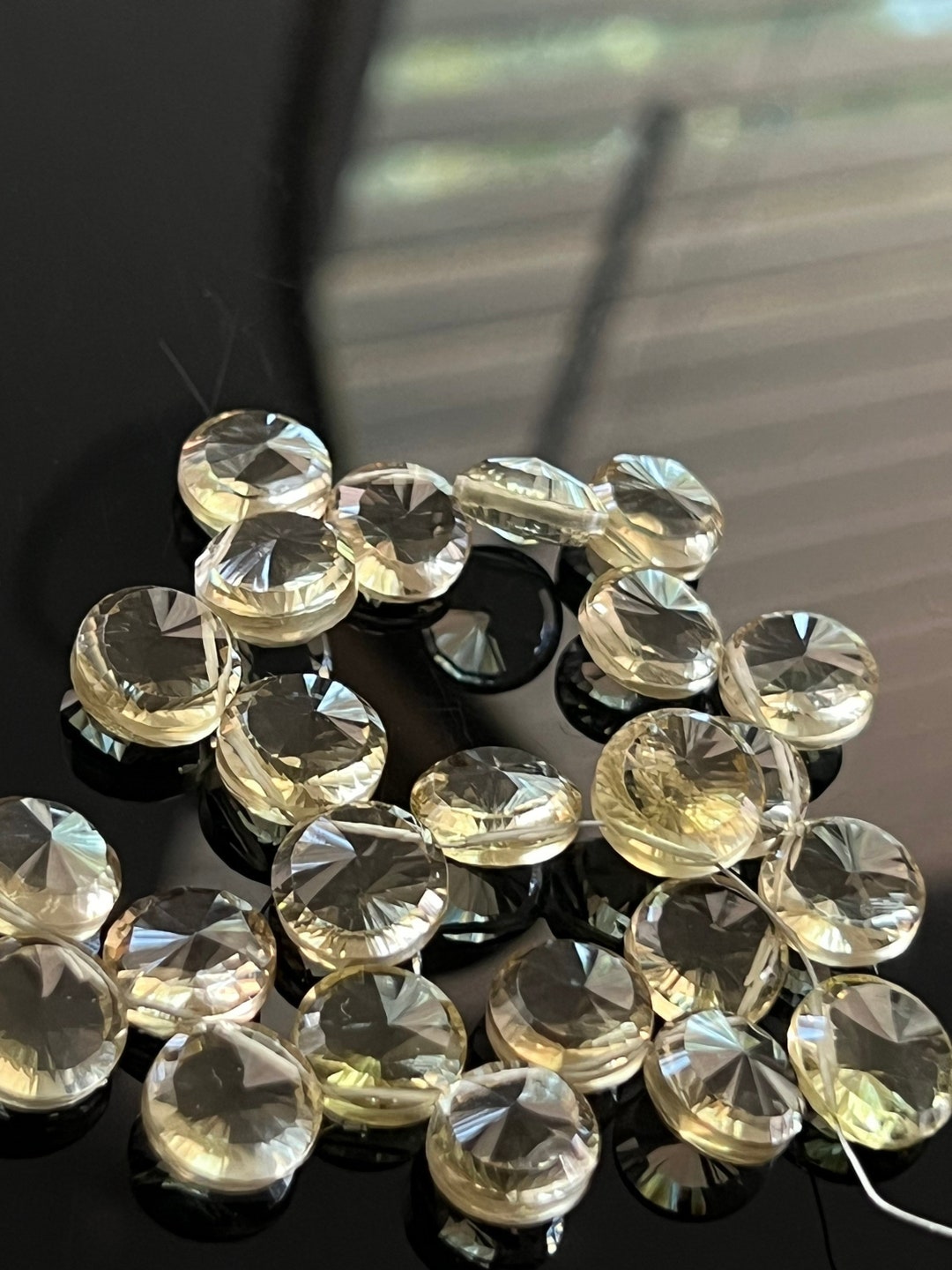 Champaign Quartz Coins - Etsy