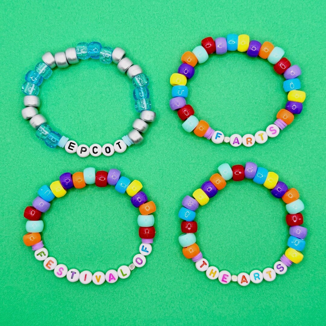 Epcot Festival of the Arts Inspired Beaded Friendship Bracelet - Etsy