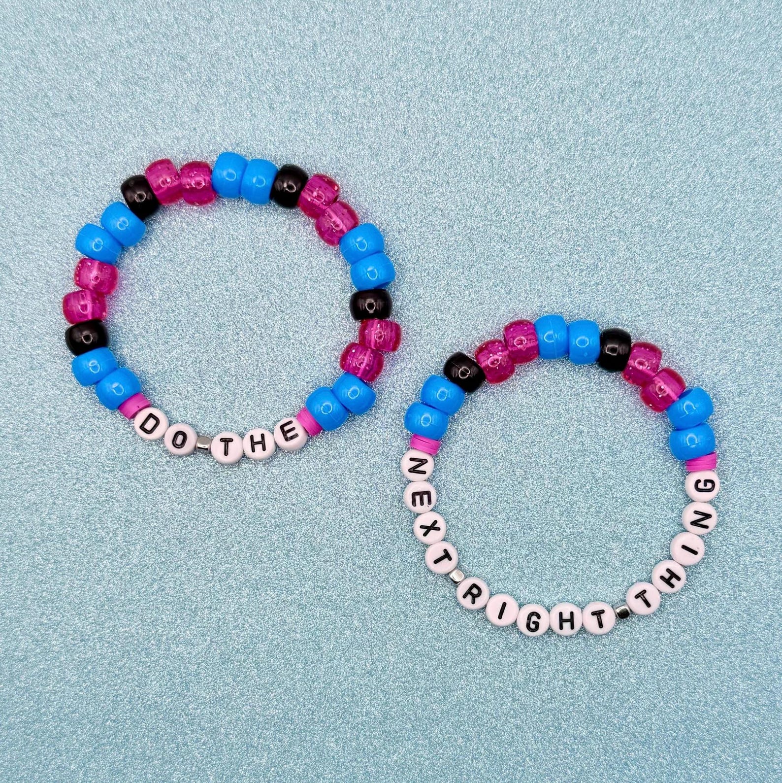 Frozen Inspired Beaded Friendship Bracelets: Stacking Stretch - Etsy