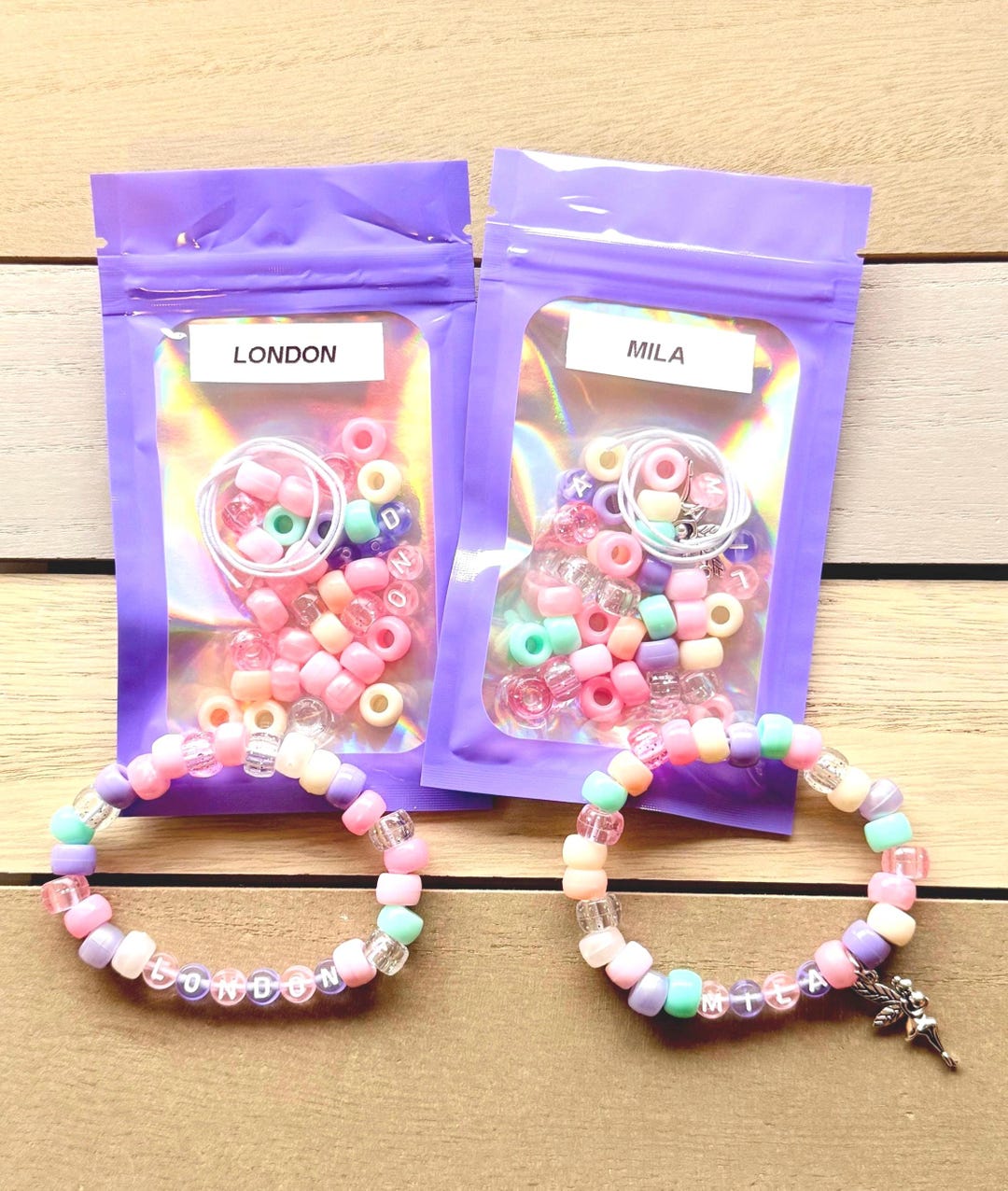 Fairy Princess Themed DIY Friendship Bracelet Kit - Make Your Own ...