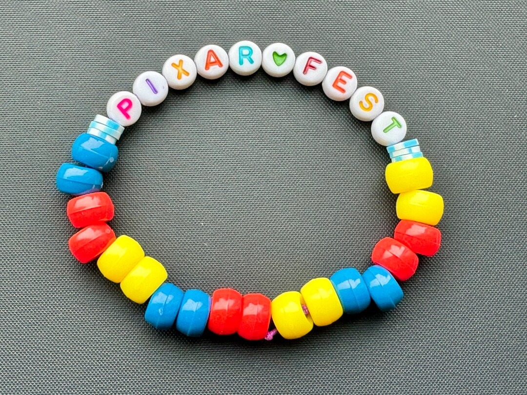 Disney PIXAR FEST Inspired Friendship Bracelets set of 5 Cast Member Appreciation Gift Pixie ...