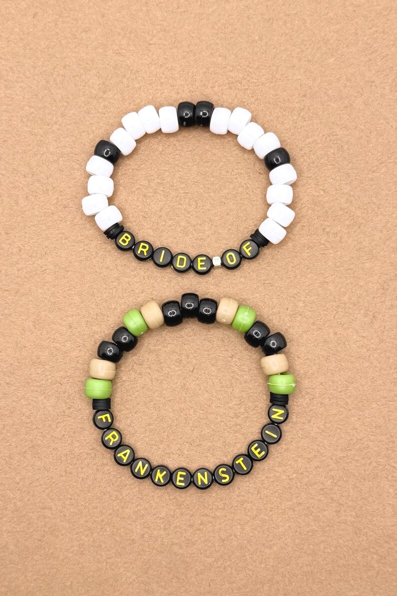 Handmade Epic Monsters Beaded Bracelets: Dark Universe Inspired - Etsy