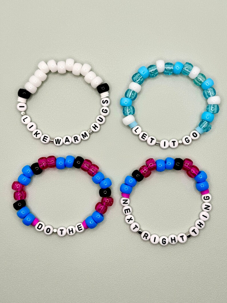 Disney Frozen Inspired Handmade Friendship Beaded Bracelets Cast Member Gift Pixie Dust Princess ...