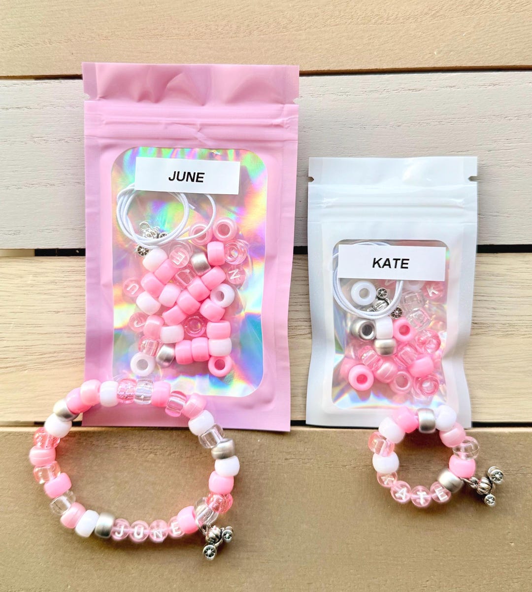 Princess Friendship Bracelet DIY Kit: Child & Doll Matching Set - Etsy