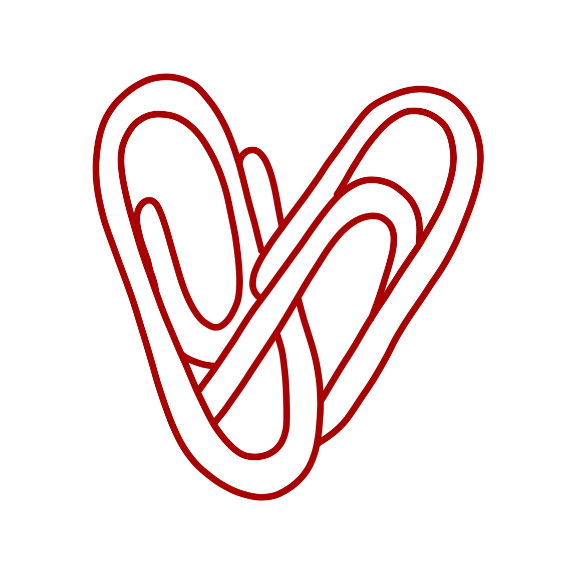 Paperclip Heart - Etsy