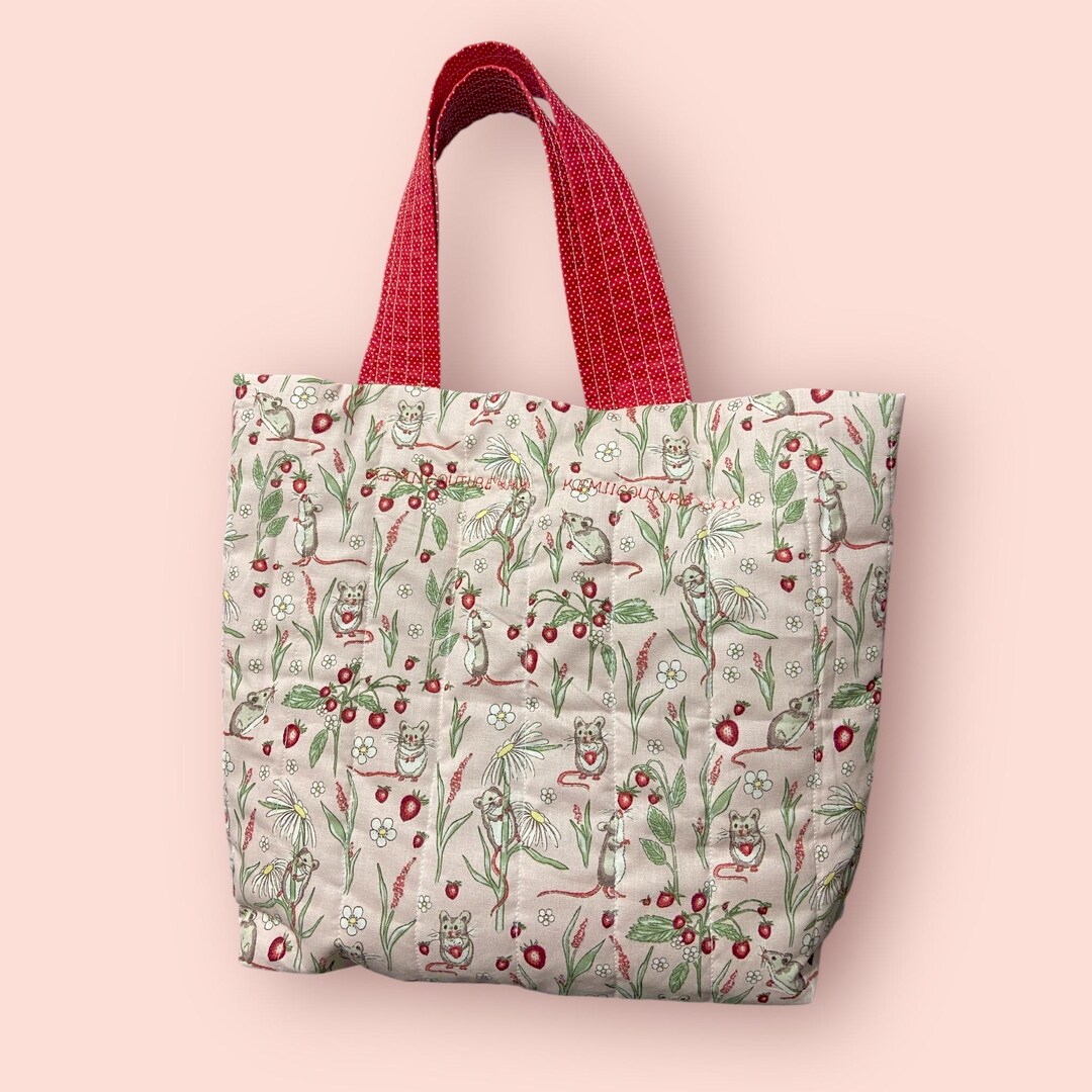 Handmade Quilted Tote Bag - Etsy