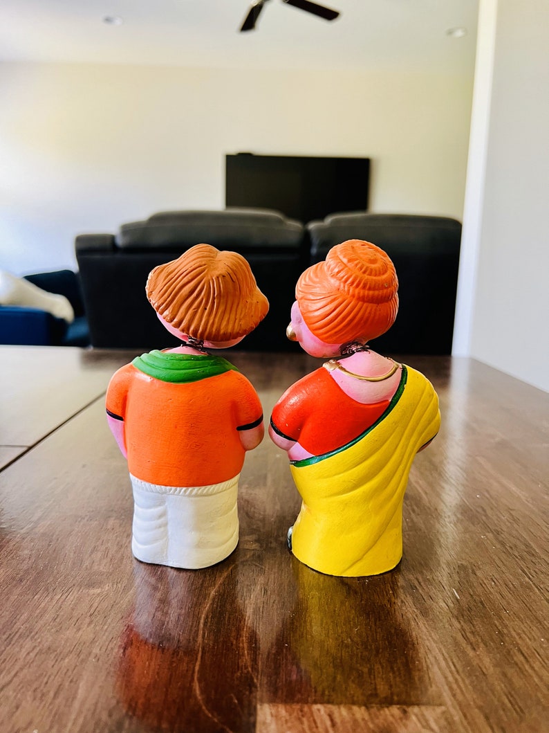 Grandparents Head Nodding Pair/ Bobble Toys| Budda Buddi Pair/ Bommala ...