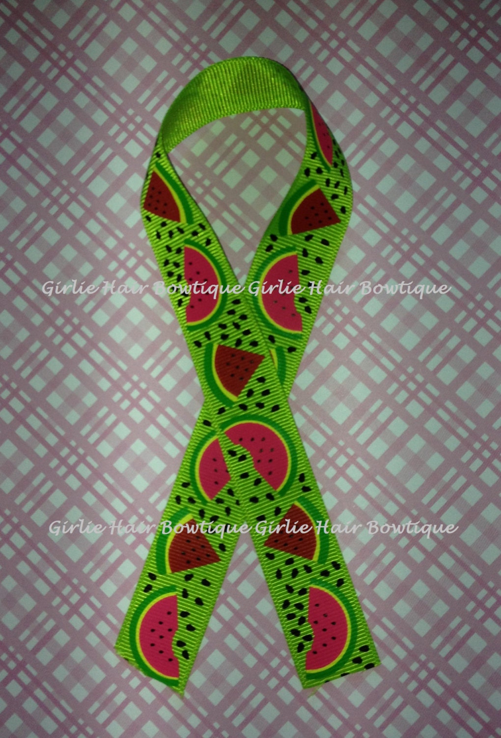 Watermelon Ribbon 7/8 Watermelon Grosgrain Ribbon 1 Yd - Etsy