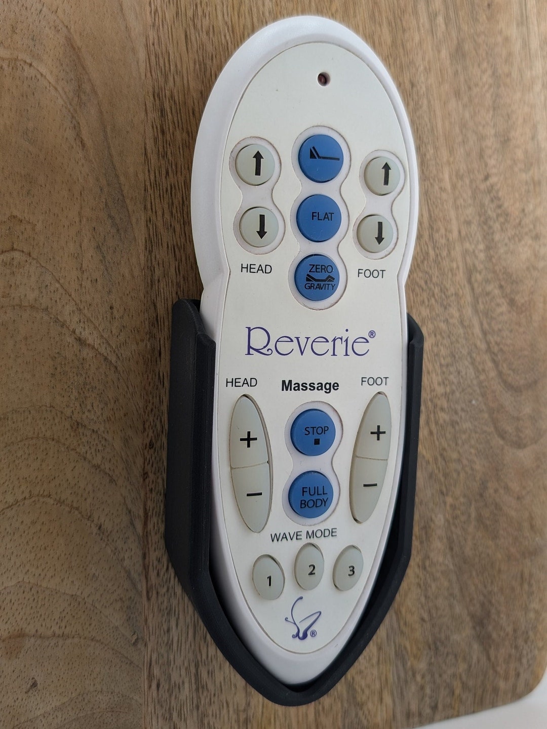 Wallmote for Reverie Bed Remote – Custom 3D Printed Wall Mount, Sleek ...