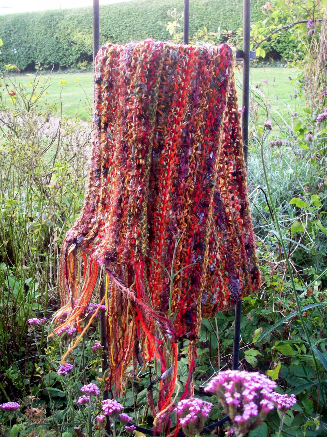 Woodland Scarf, Statement Piece, Luxury Warm Cosy Neckwear, Autumn ...