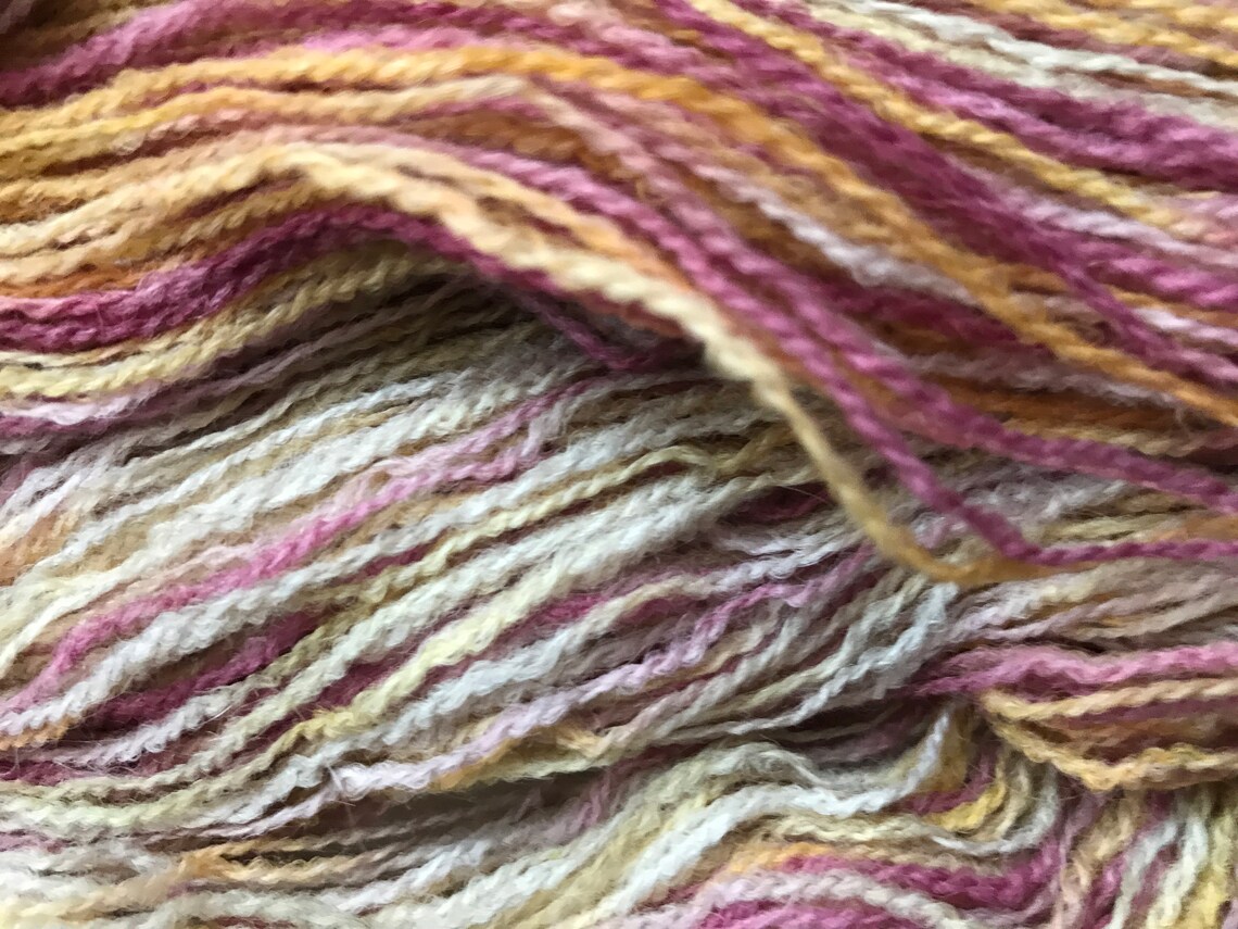 Unique Sock Yarn Kit Hand Dyed Wool Hand Painted Variegated | Etsy