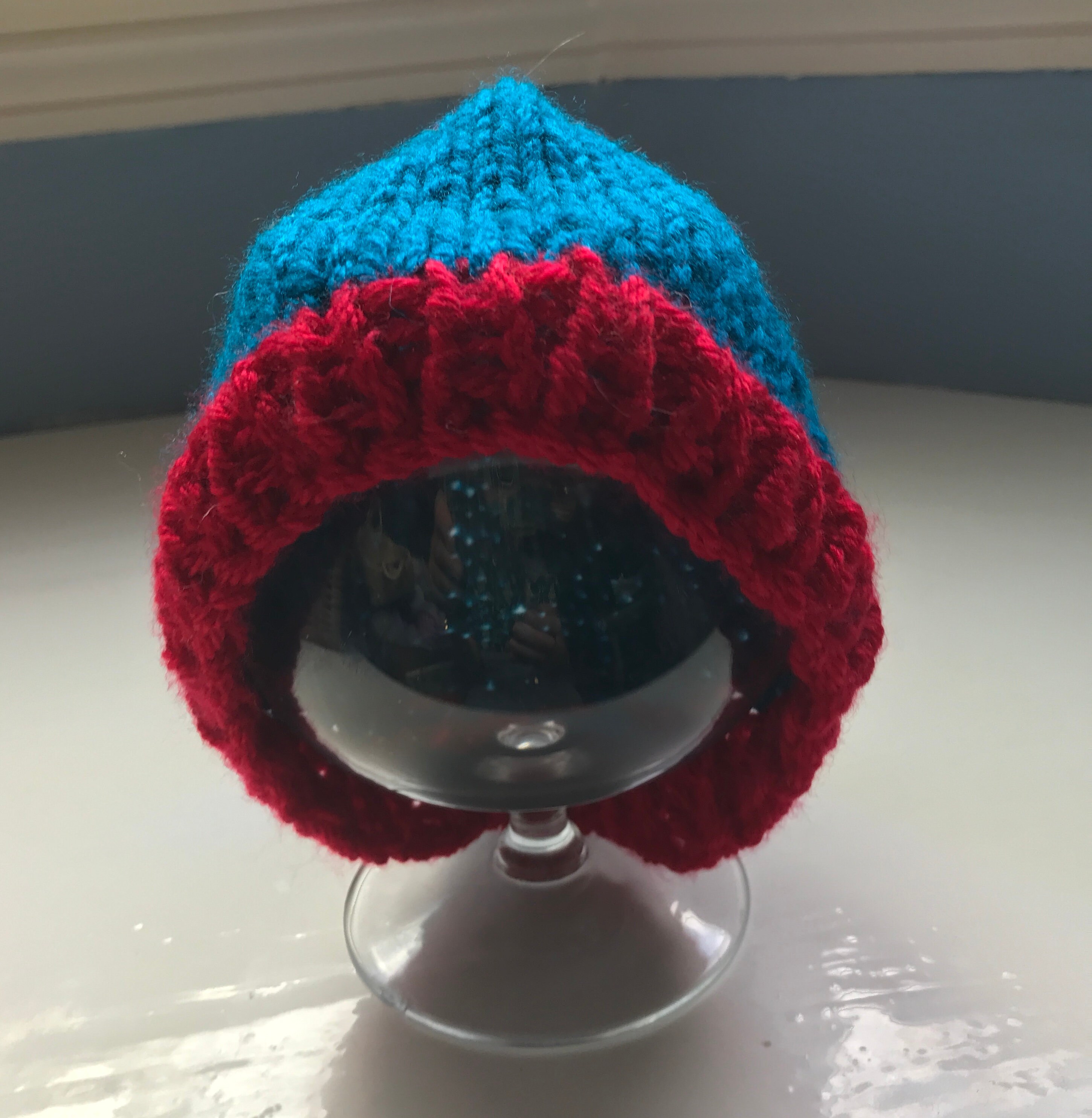 Baby Hat Set 7: Two Unique Baby Hats Hand Knitted Next Sizes - Etsy