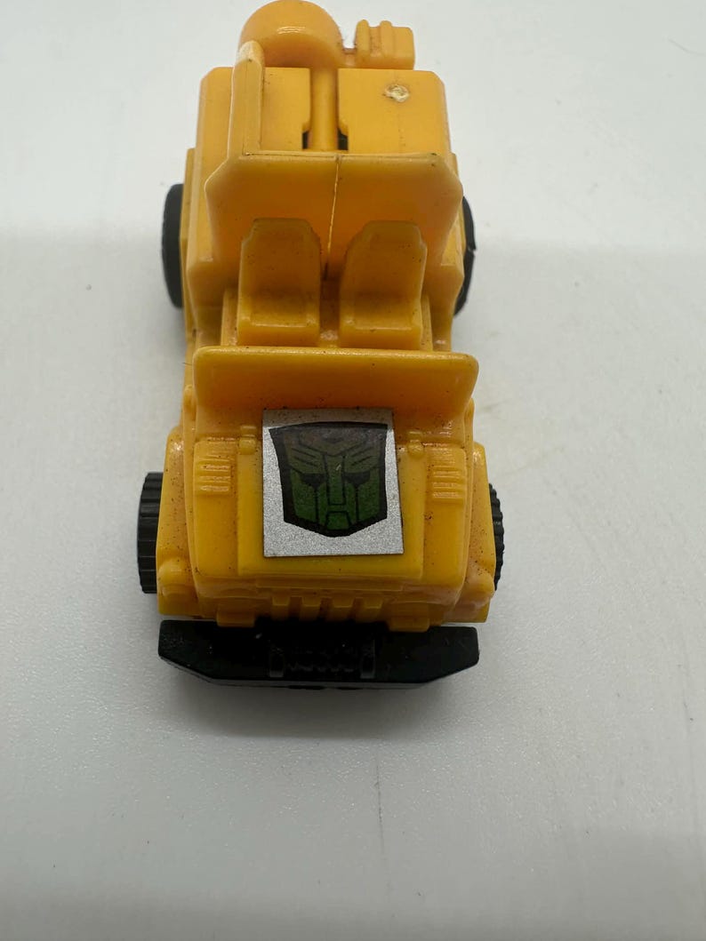 RARE Transformers G1 1984 Mini Spy Yellow Autobot Jeep Hasbro Takara ...