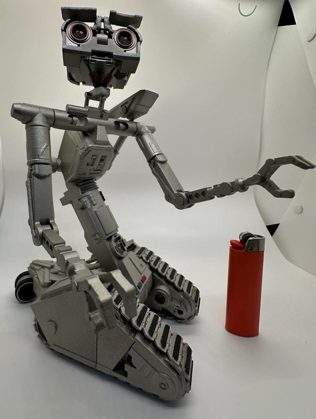 Short Circuit Johnny 5 Statue 9" Tall 3D Printed - Etsy