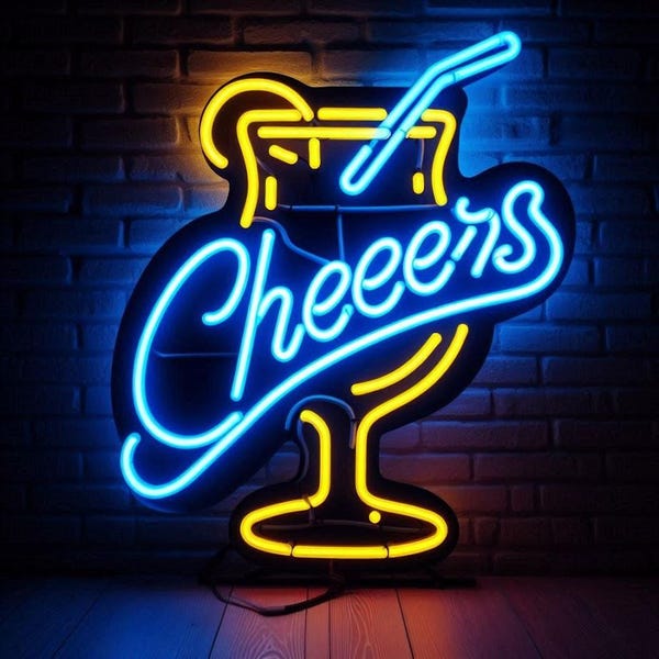 Neon Bar Sign - Etsy