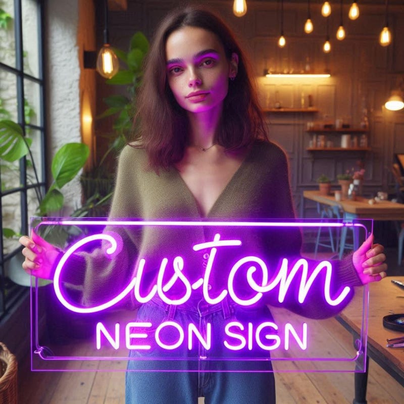 Custom Led Signs - Etsy