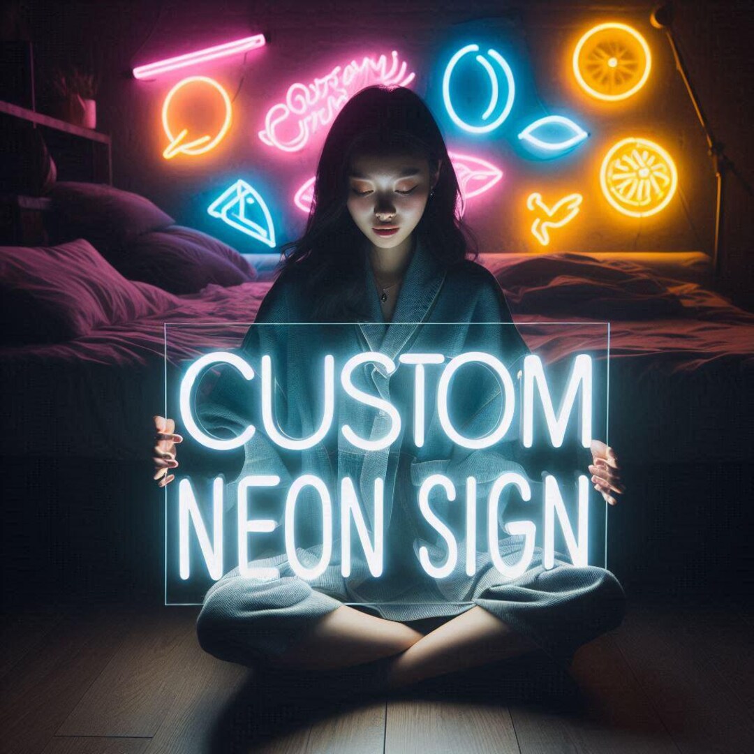 Custom Neon Sign Neon Sign Neon Signs Wedding Neon Sign Wedding Gift ...
