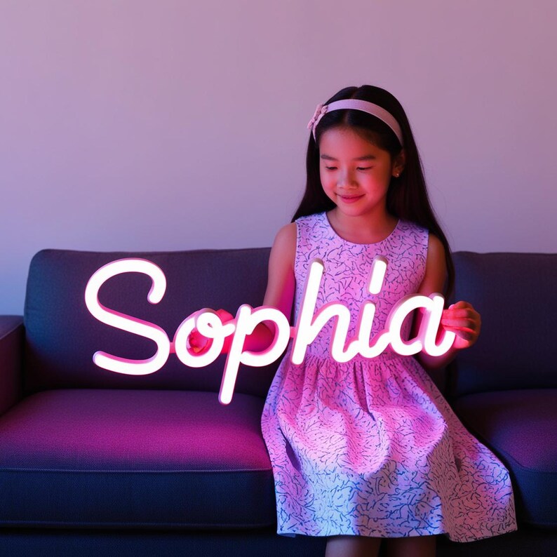 Custom Neon Sign | Name Neon Sign | Personalized Sign | Easter Gift ...