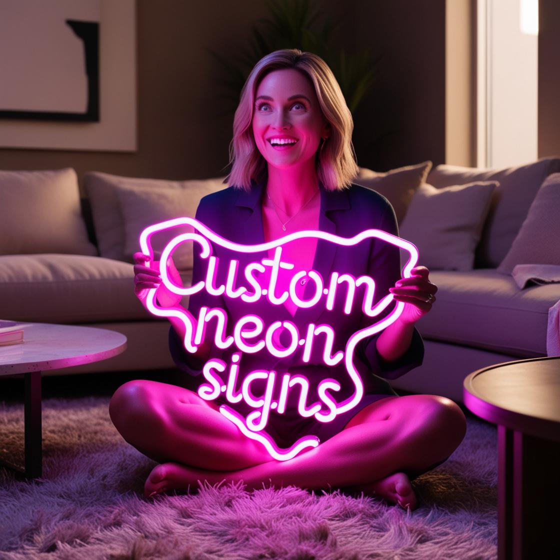 Order Your Custom Neon Signs, Name Neon Signs, Birthday Party Signs ...