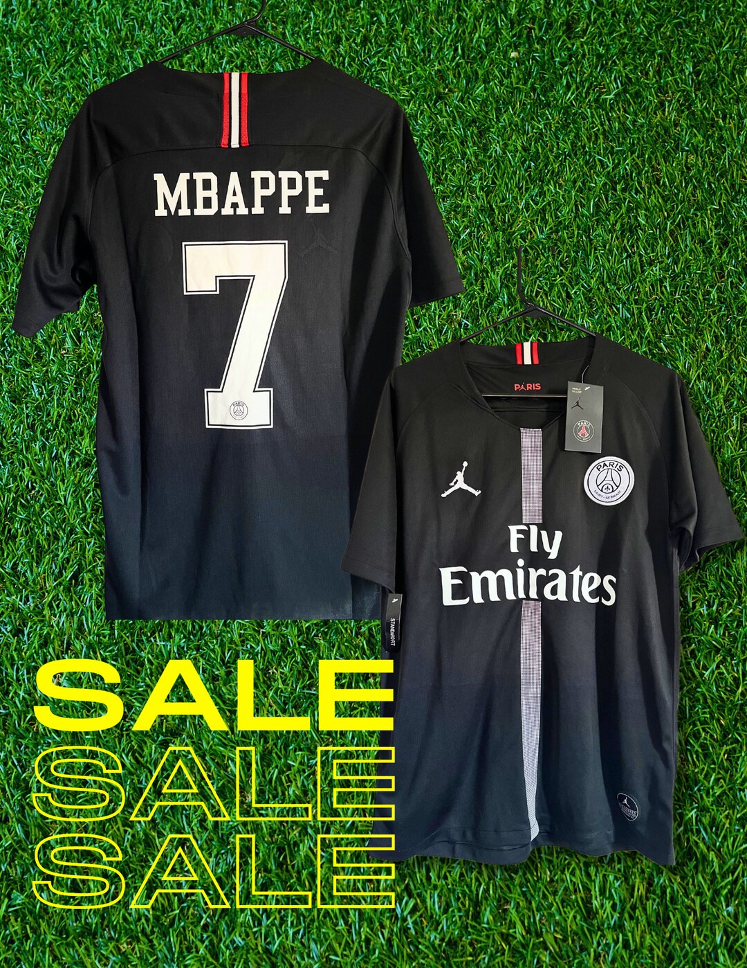 KYLIAN MBAPPE Vintage Paris Saint-germain Authentic Player Edition ...
