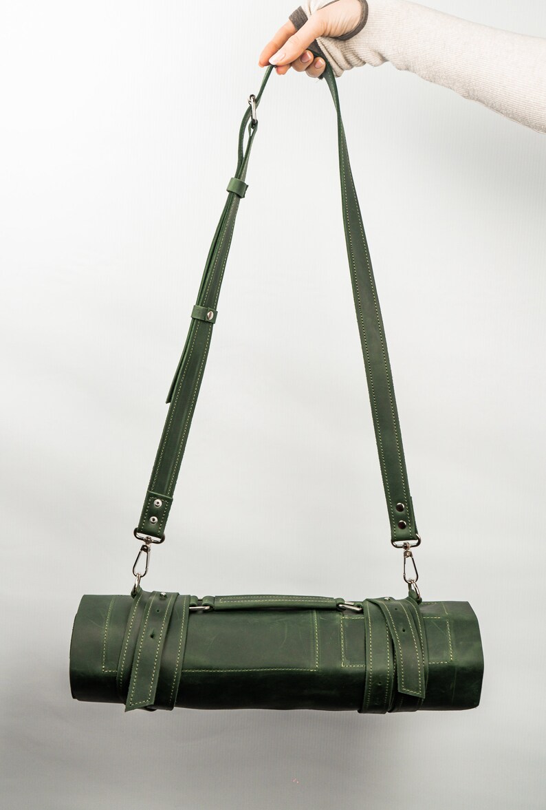 Chef Knife Bag and Leather Tool Roll Personalized Leather Knife Roll ...