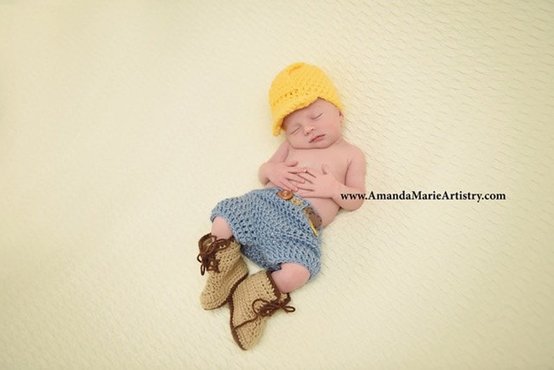 Baby Construction Set-newborn Construction Outfit-baby Hard Hat-work ...