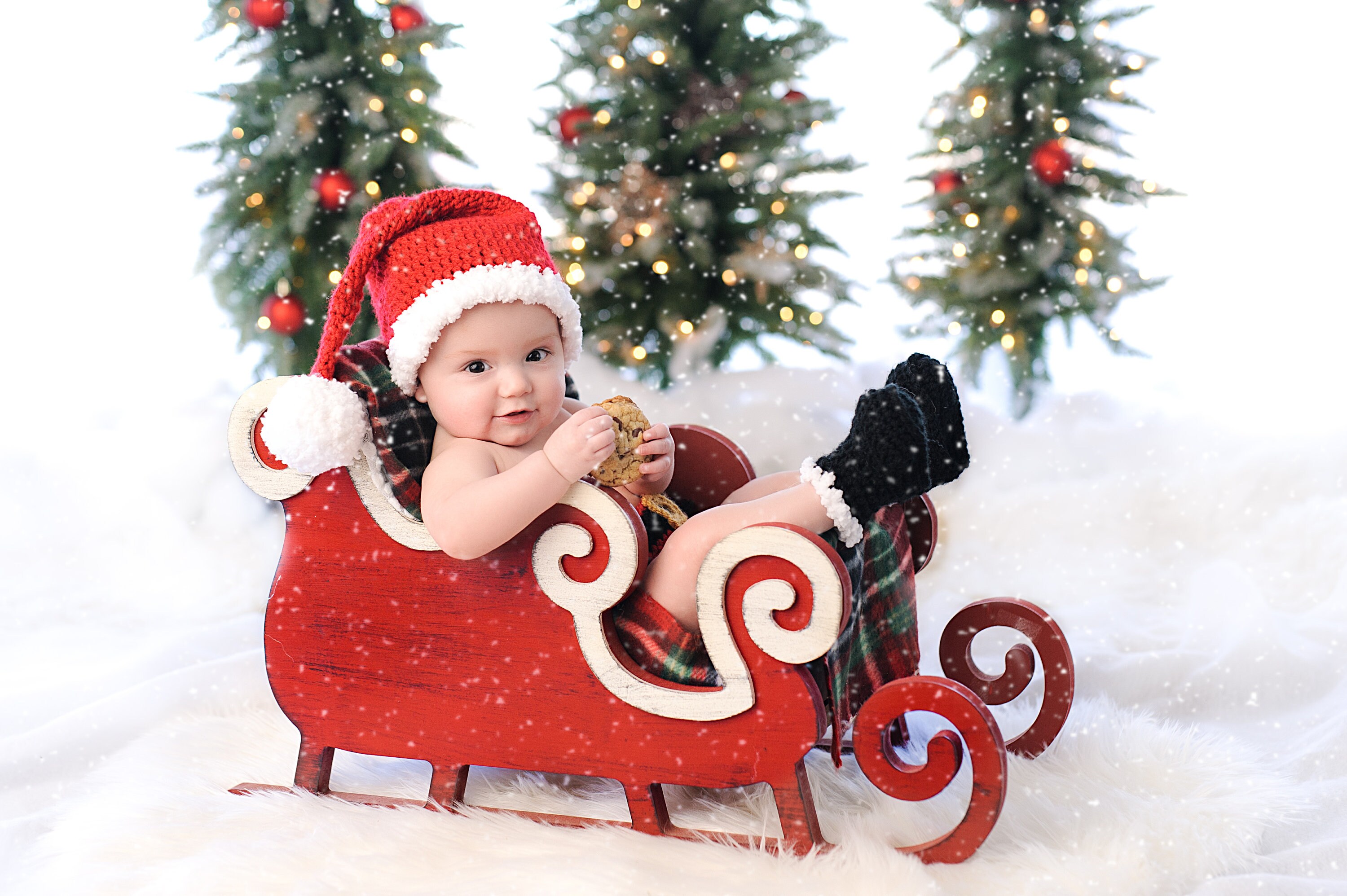 Crochet Santa Outfit - Baby Boy Santa Set - Newborn Santa Outfit - Baby ...
