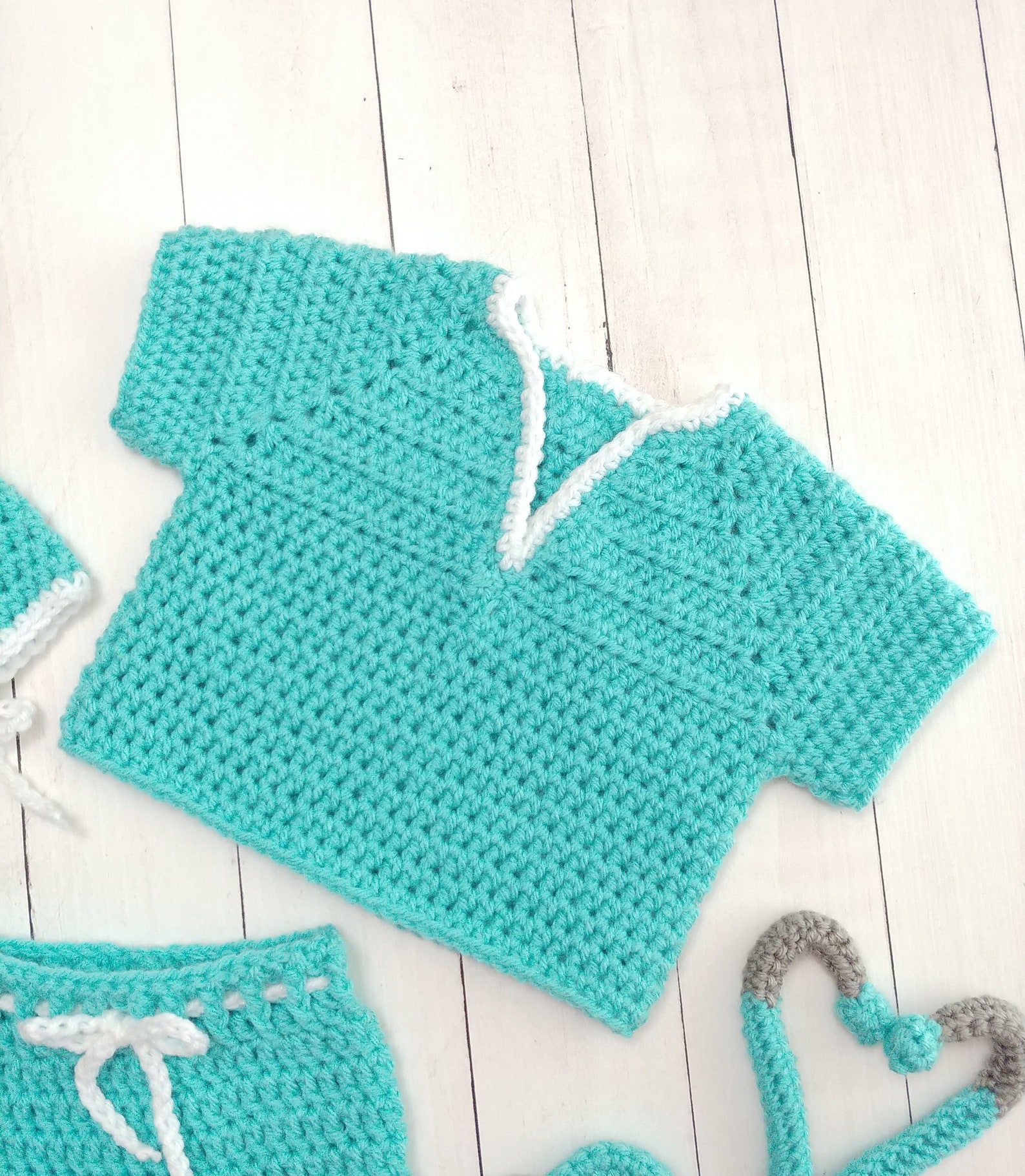 Doctor Scrubs Set Newborn Scrubs Baby Scrubs Hospital - Etsy