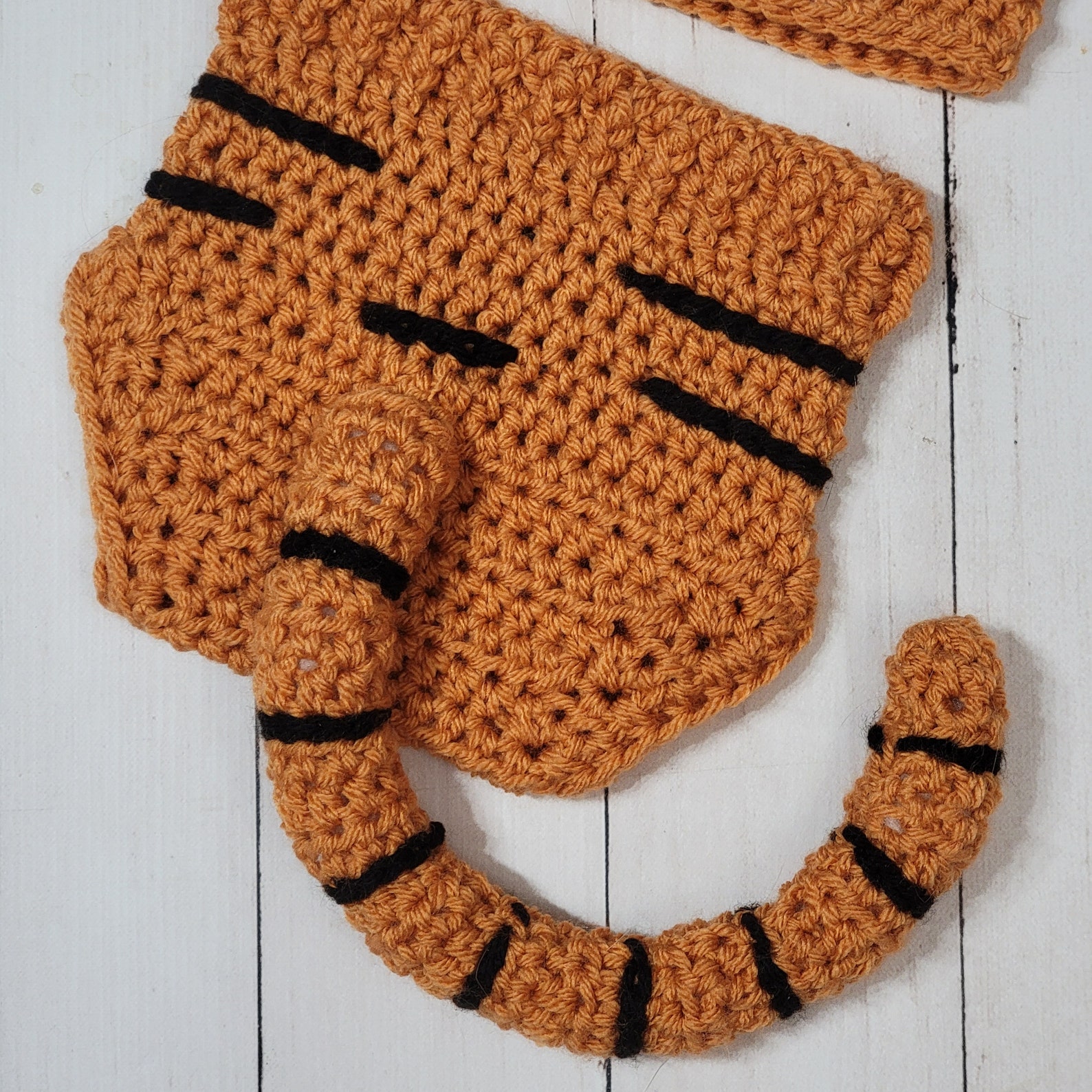 Newborn Tiger Outfit Baby Tiger Hat-animal Hat Tiger Set - Etsy