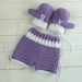 Crochet Girl Boxing Set Baby Boxing Set boxing Shorts - Etsy