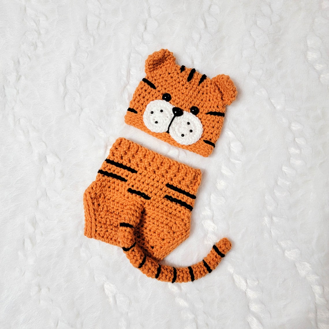 Tiger Outfit, Baby Tiger Hat, Animal Hat, Tiger Set, , Newborn Photo ...