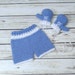 Crochet Girl Boxing Set Baby Boxing Set boxing Shorts - Etsy