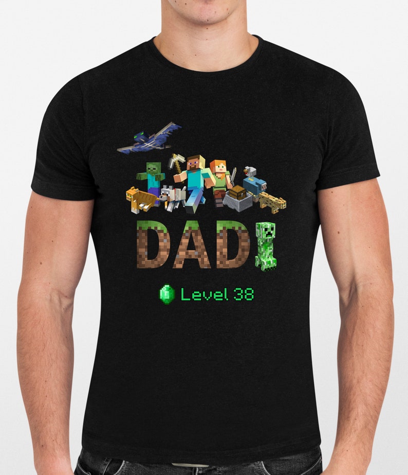 Minecraft Birthday Shirt, Minecraft Shirt, Family Minecraft Shirt, Mom ...