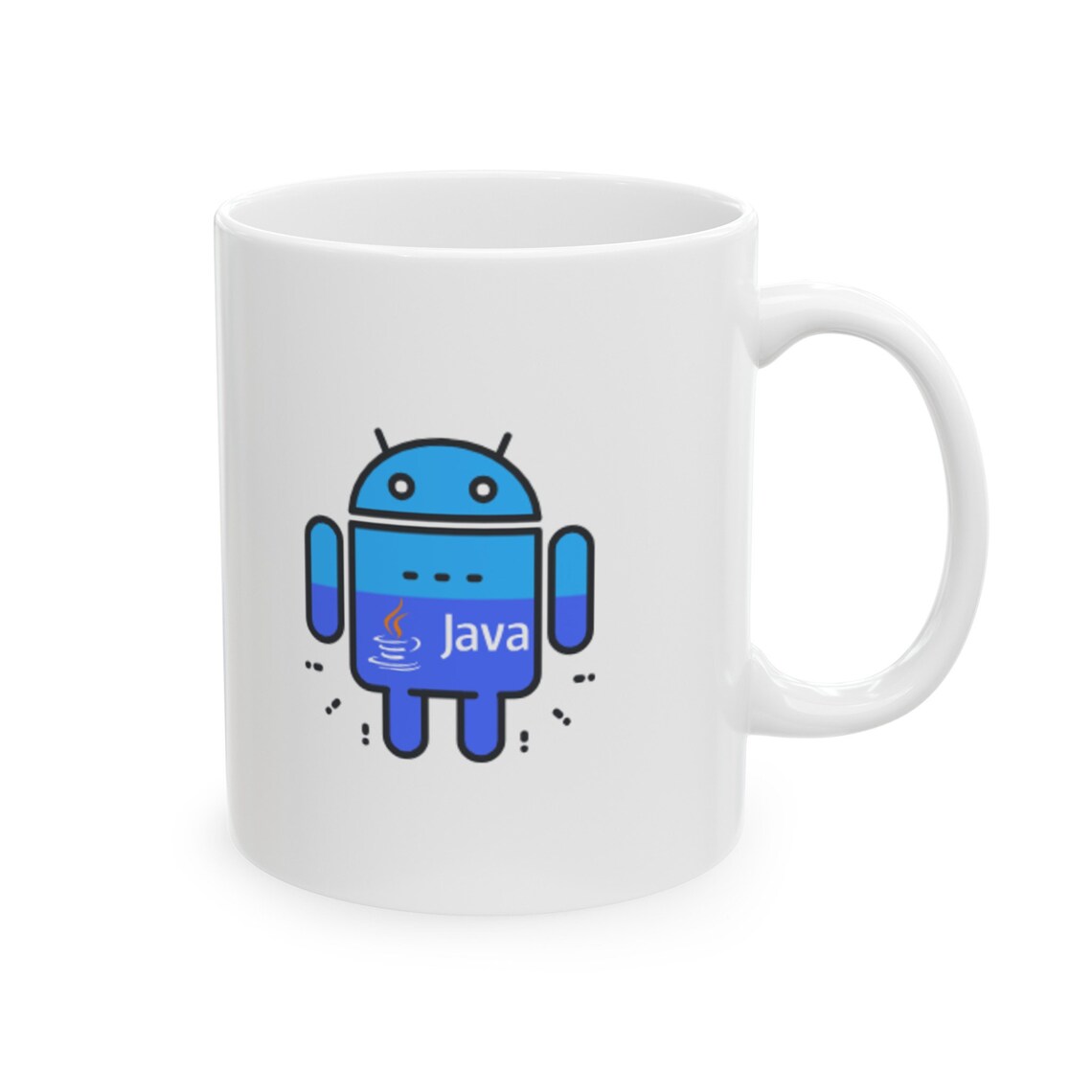 Funny Mug for Android Developer, Programmer Mug, Coding Coffee Mug ...