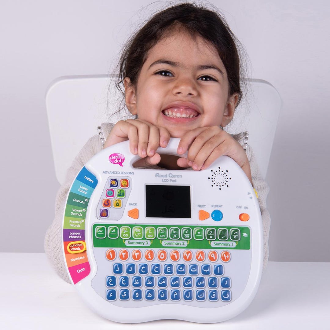 Iread Quran LCD Pad – Interactive Arabic Alphabet & Quran Learning ...