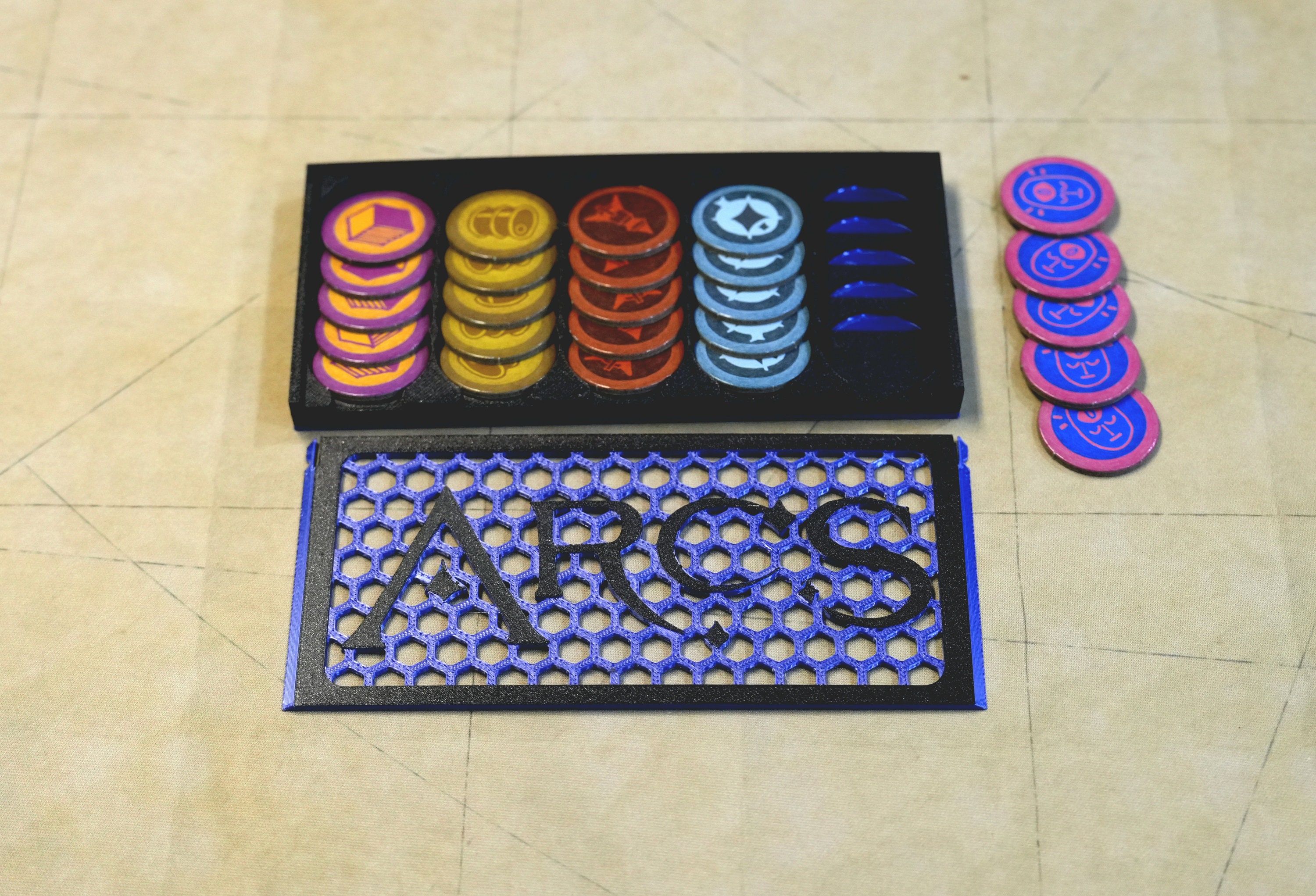 ARCS Resource Token Organizer - Etsy
