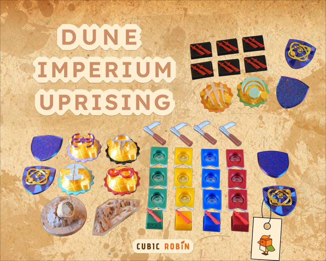 DUNE Imperium Uprising 3D Token Upgrades - Etsy
